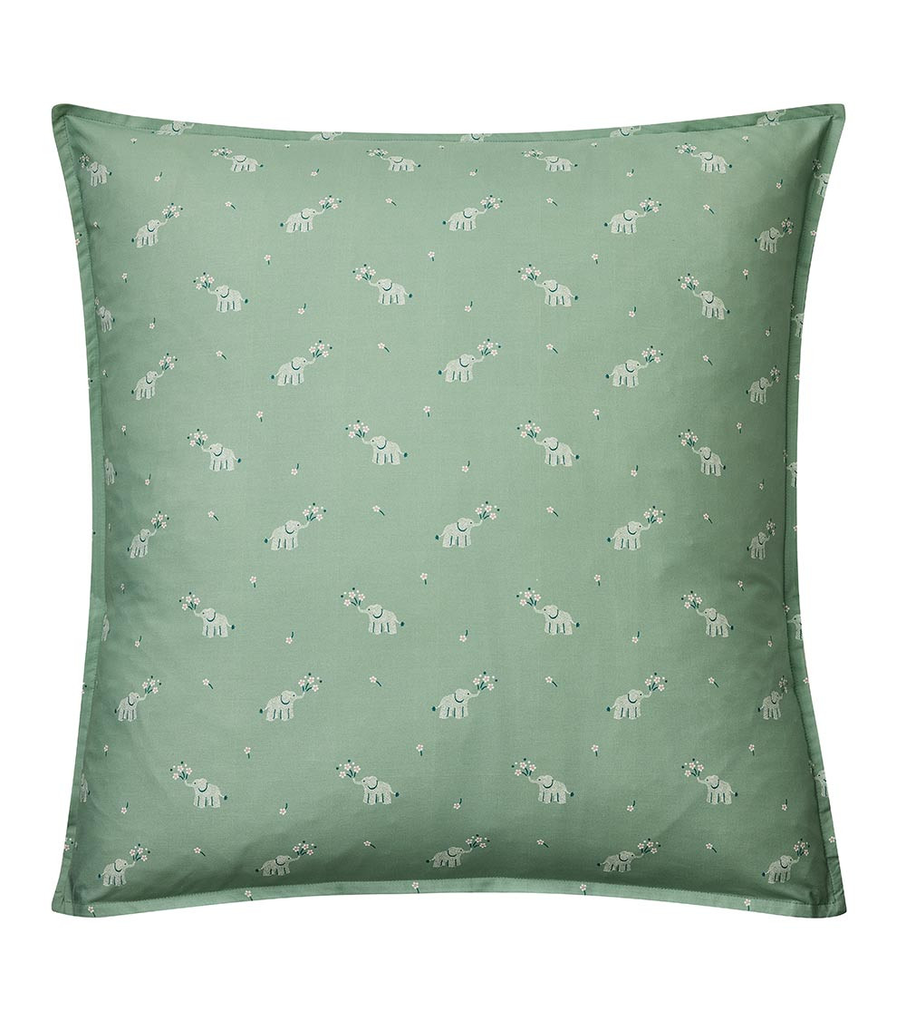 Taie d'Oreiller Percale CUEILLETTE enfant, Fabriqué en France